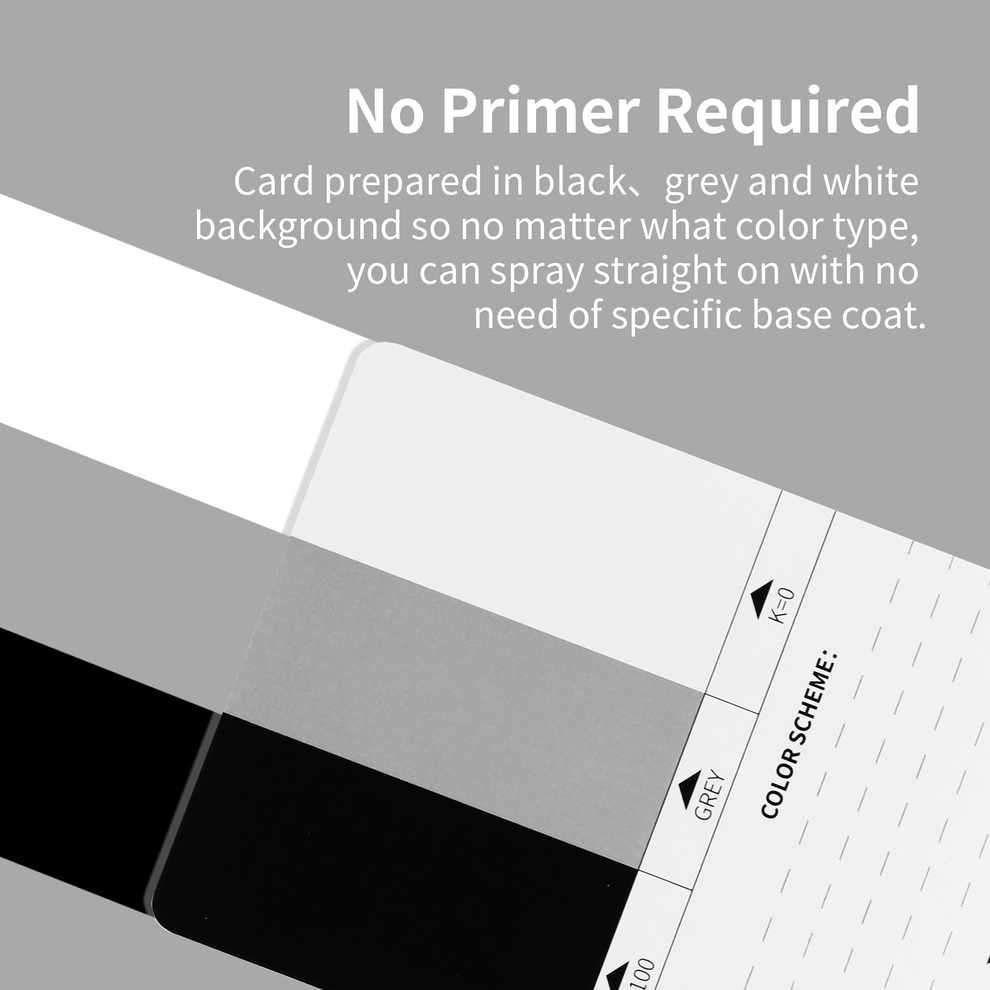 DSPIAE CC-01 Paint Test Card – DspiaeStore